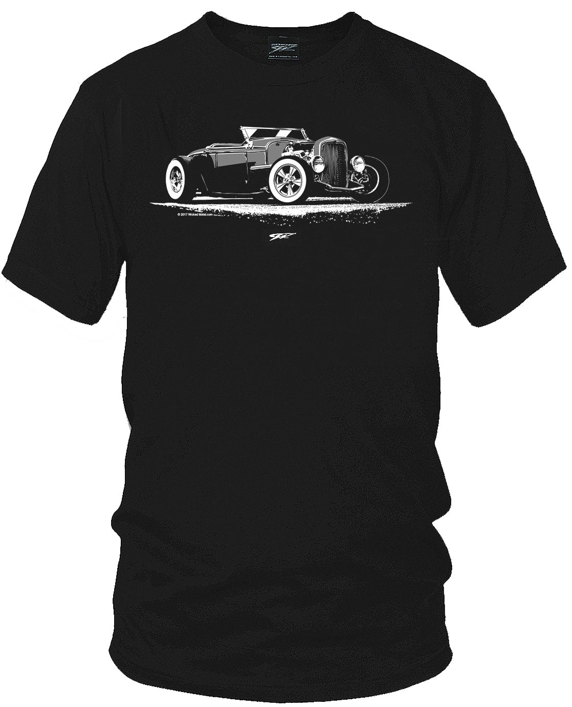 32 Ford Roadster, classic car, muscle car T-shirt – Wicked Metal