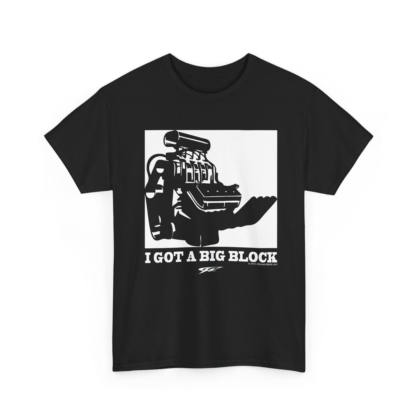 Big Block t-shirt, drag racing, muscle car shirt - Wicked Metal