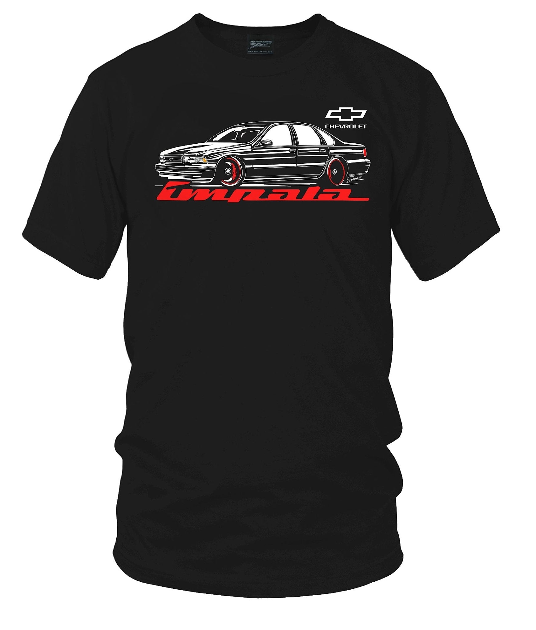 Impala Stylized, 1994-1996 Impala T-Shirt, Impala t-Shirt – Wicked Metal