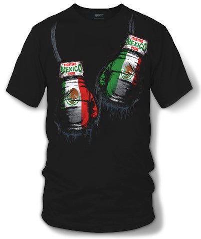 Mexico Boxing Shirt, Mexican Pride - Wicked Metal