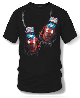 Puerto Rico Boxing Shirt, Puerto Rico Pride - Wicked Metal